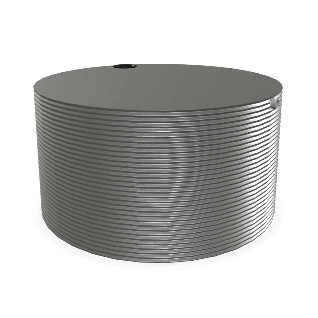 Round Water Tanks | Corrugated Steel | NZ Made - Tanksalot