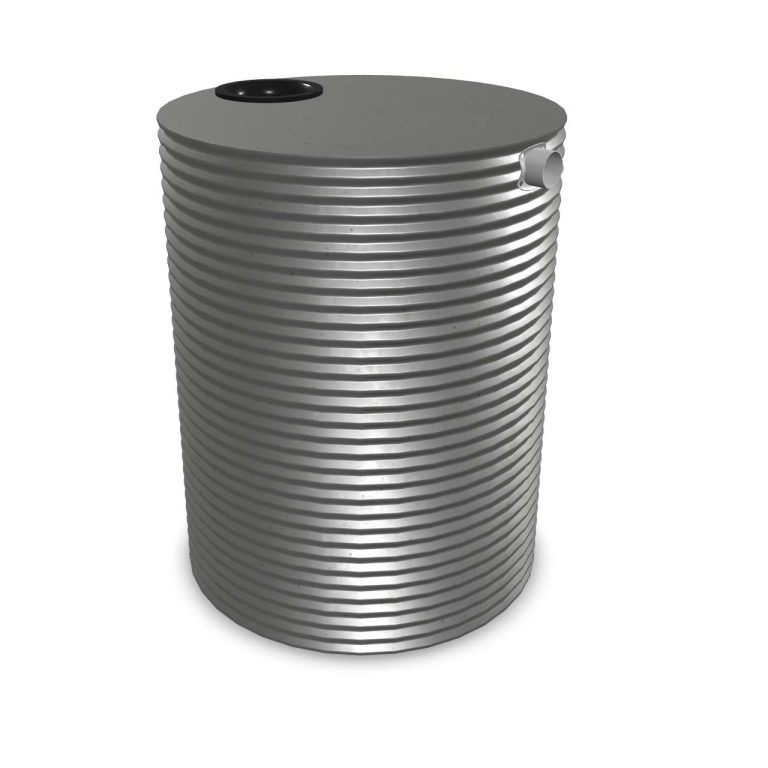 2000L Round Water Tank | Corrugated Steel – Tanksalot NZ